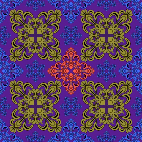 Bright abstract seamless texture Royalty Free Vector Image