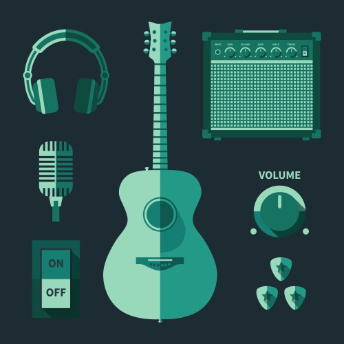 Music Symbols Icons Vector Images (over 370,000)