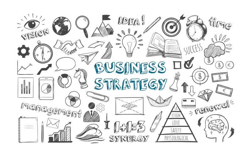 Strategy Royalty Free Vector Image - VectorStock