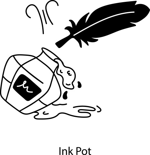 Ink Royalty Free Vector Image - VectorStock