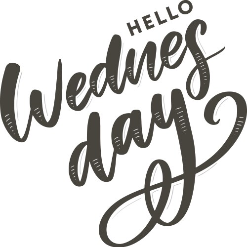 Hello Wednesday Vector Images (over 250)