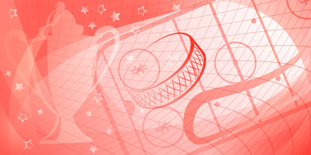 Abstract hockey background Royalty Free Vector Image