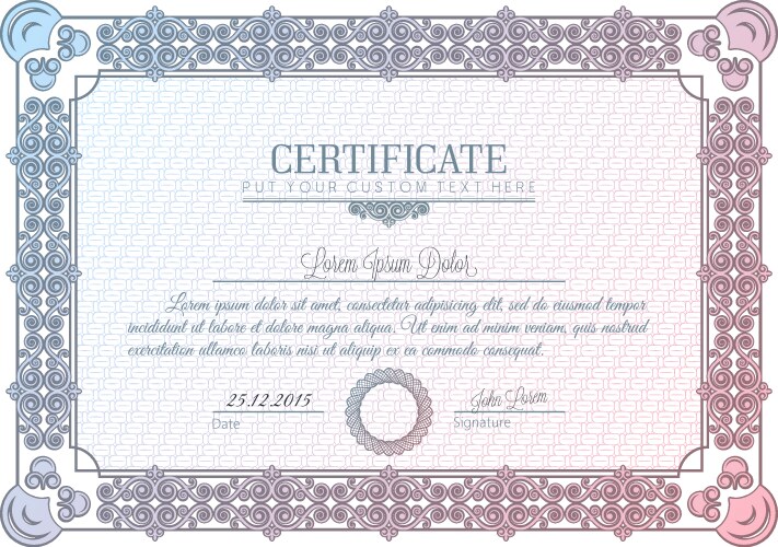 Certificate Vector Images (over 370,000)