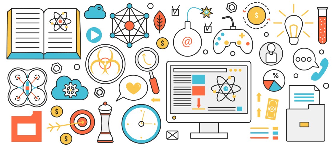 Research Objectives Vector Images (over 68,000)
