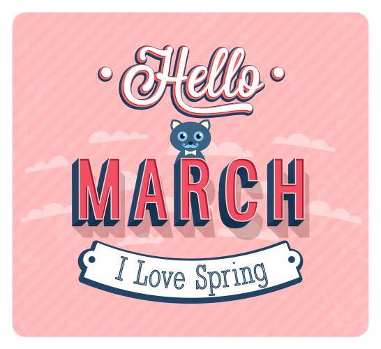 March Cute Vector Images (over 17,000)