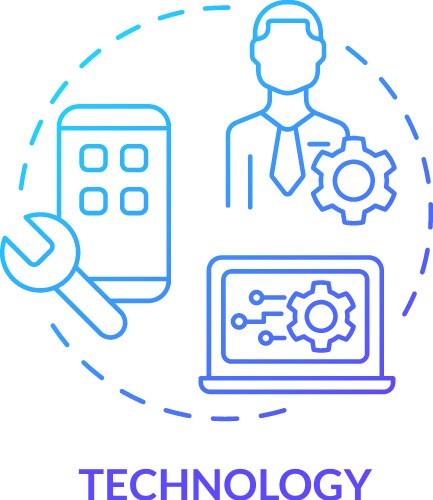 Circular arrow icon symbolizing process flow Vector Image