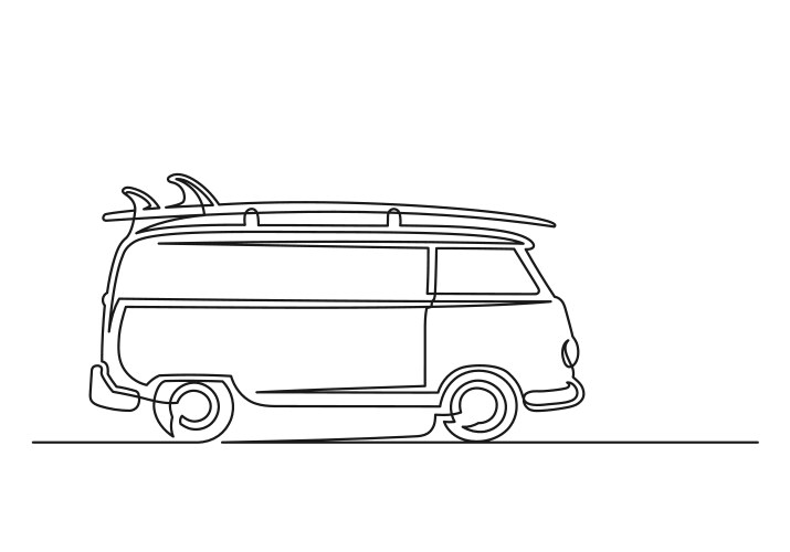 Line Drawing Van Vector Images (over 2,000)