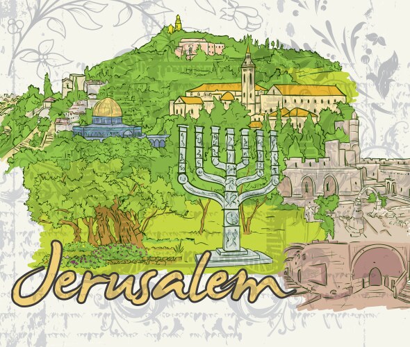Free Jerusalem Vector Images (over 110)