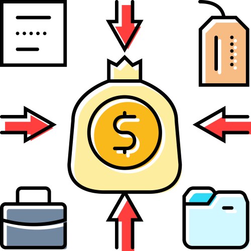 Sources of Income Vector Images (over 340)