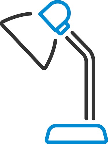 Lamp icon Royalty Free Vector Image - VectorStock