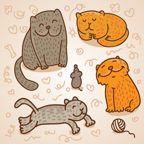 Cats Vector Images (over 400,000)
