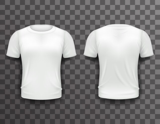 T-Shirt Template Front and Back Vector Images (over 18,000)