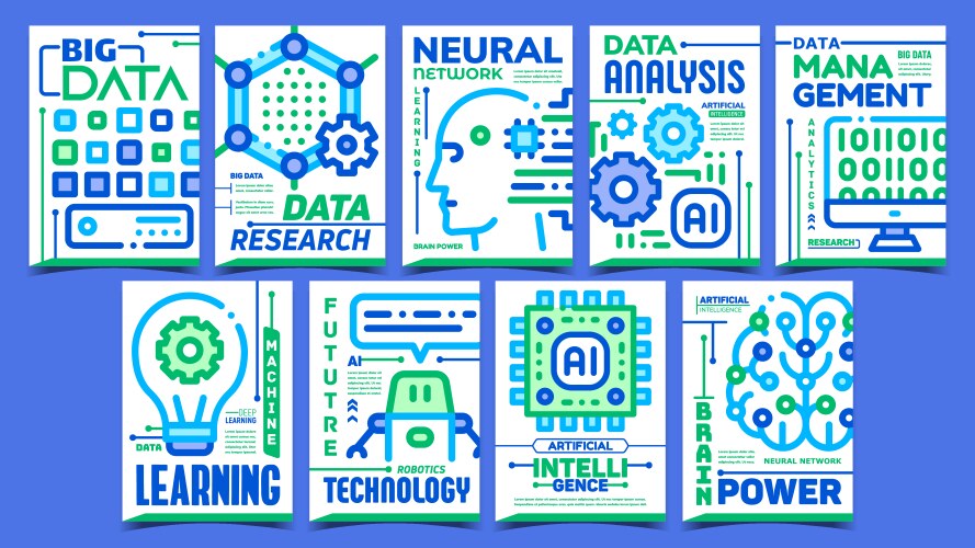 Artificial Intelligence Poster Vector Images (over 3,000)