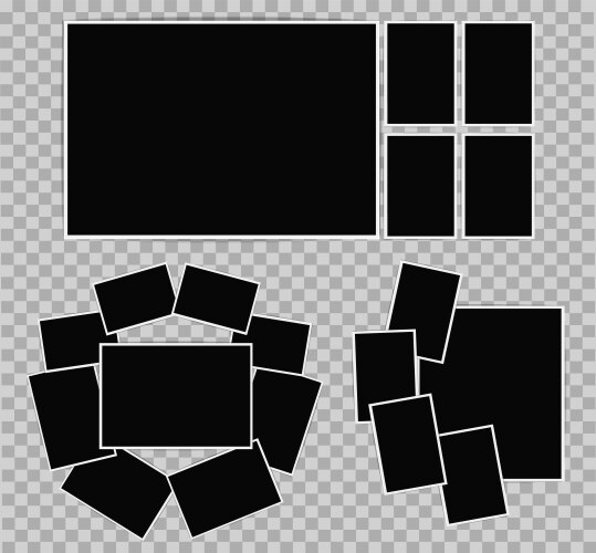 Photo frames Royalty Free Vector Image - VectorStock