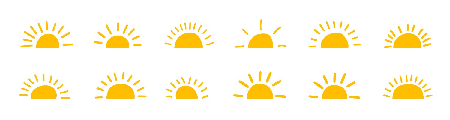 Half Sun Vector Images (over 3,600)