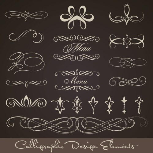 Calligraphic Vector Images (over 290,000)