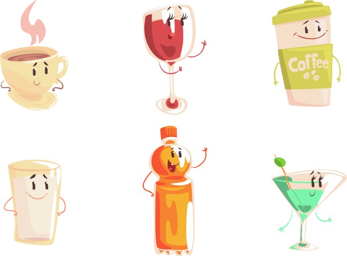 Drinks Royalty Free Vector Image - VectorStock