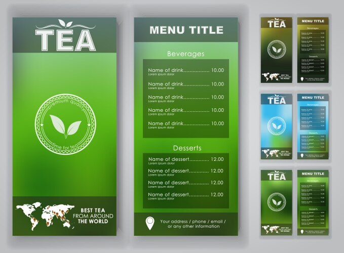 Tea Menu Vector Images (over 45,000)