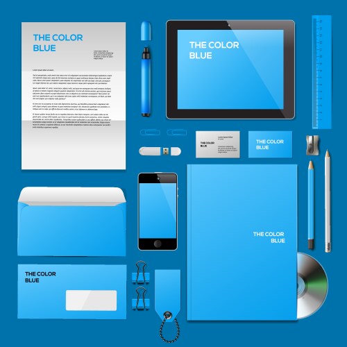 Blue Id Card Vector Images (over 7,600)