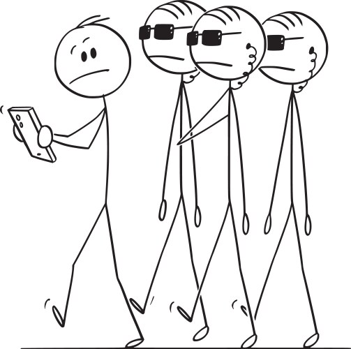 Stickman Phone Vector Images (over 240)