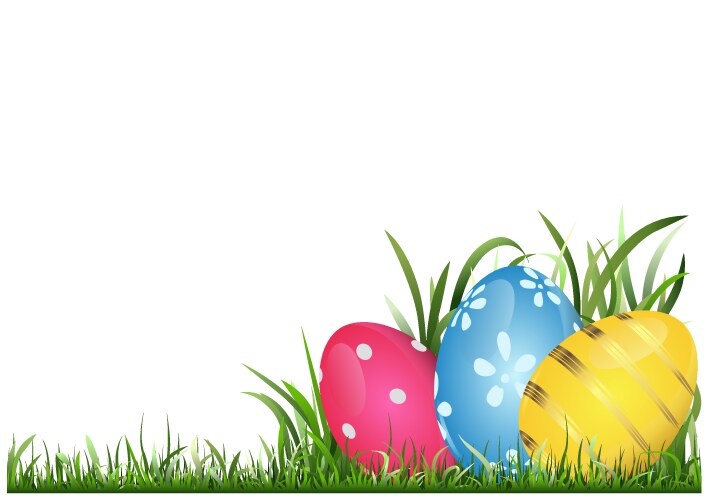 Easter grass Royalty Free Vector Image - VectorStock