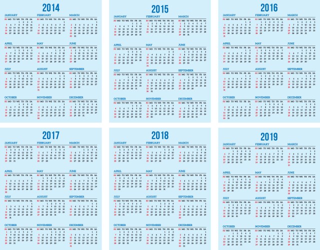 Calendar Grid Vector Images (over 28,000)