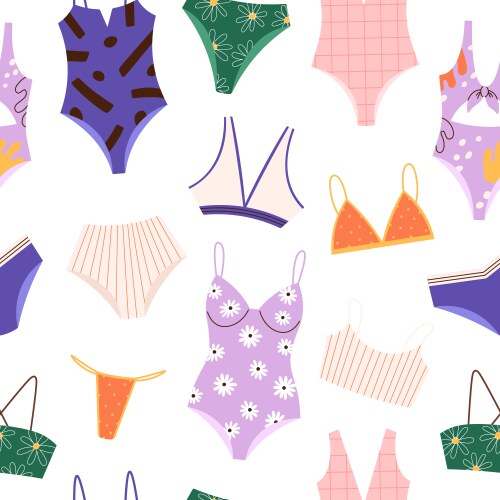 Seashell clams seamless pattern marina shell Vector Image