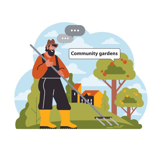 Community Garden Vector Images (over 8,300)