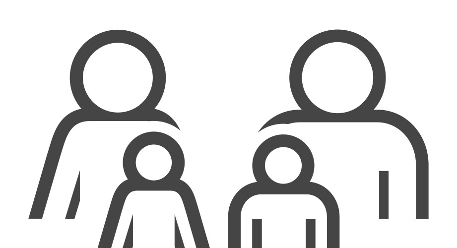 Mother and Children Stick Figure Vector Images (over 280)