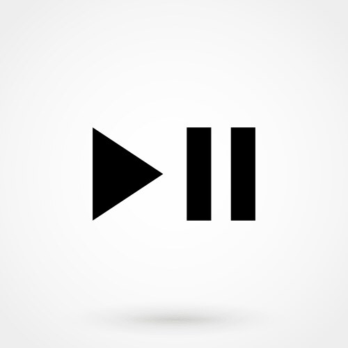 Scroll down icon scrolling symbol for web design Vector Image