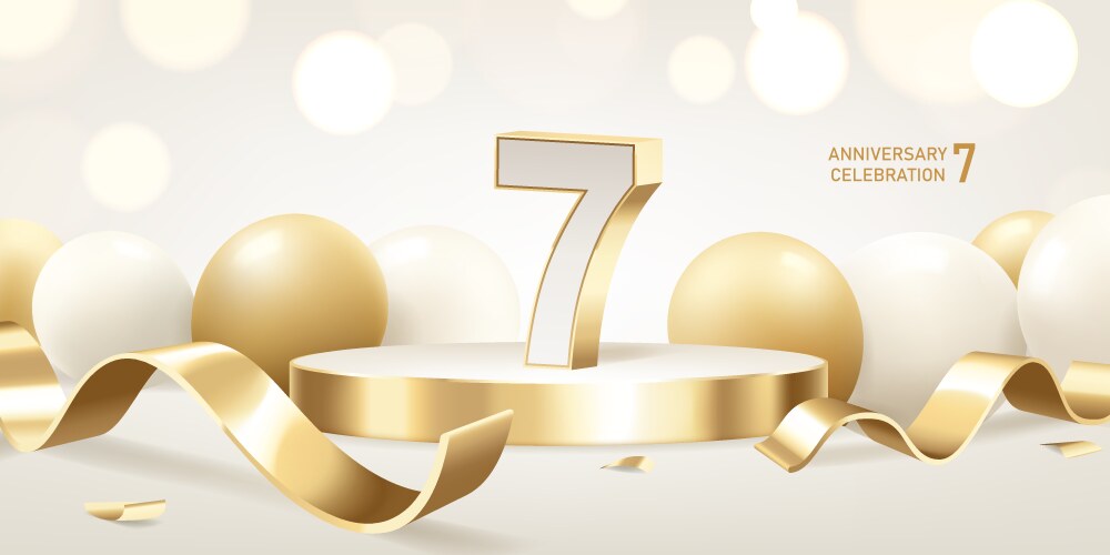 7th Anniversary Vector Images (over 2,600)