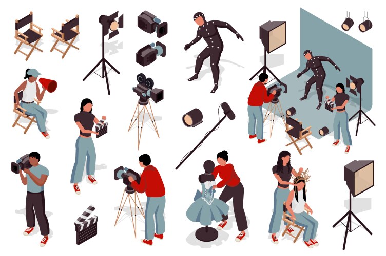 Lights Camera Action Vector Images (over 3,400)