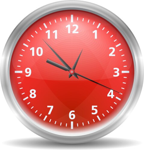 Galaxy space clock background planets rockets Vector Image