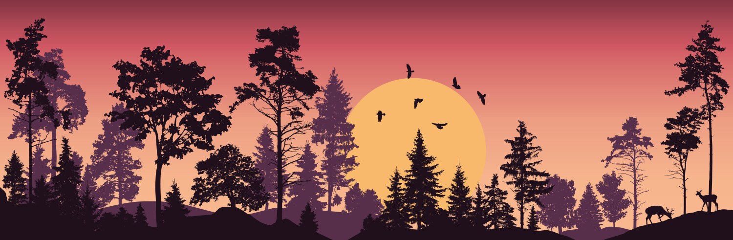 Forest Outline Vector Images (over 100,000)