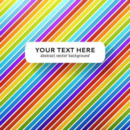 Rainbow lines background Royalty Free Vector Image