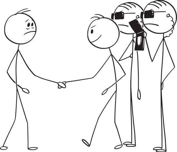 Stick Figure Shaking Hands Vector Images (over 270)
