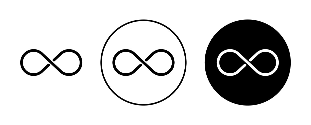 Infinity Silhouette Vector Images (over 7,900)