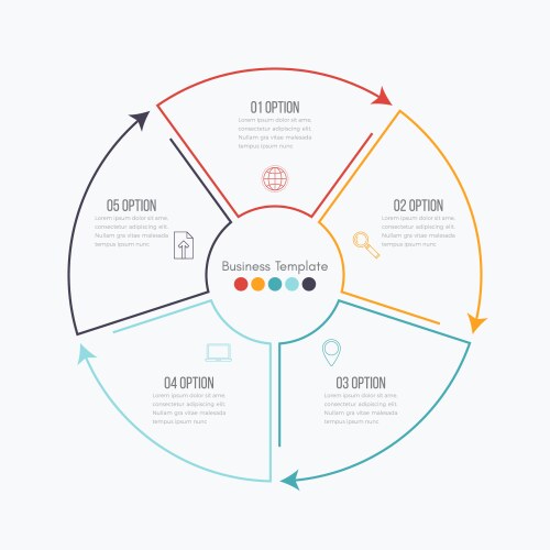 5 Line Infographic Vector Images (over 13,000)