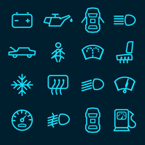 Car Dashboard Symbols Vector Images (over 15,000)