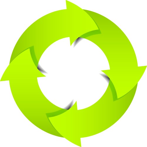 Three Arrow Circle Vector Images (over 10,000)