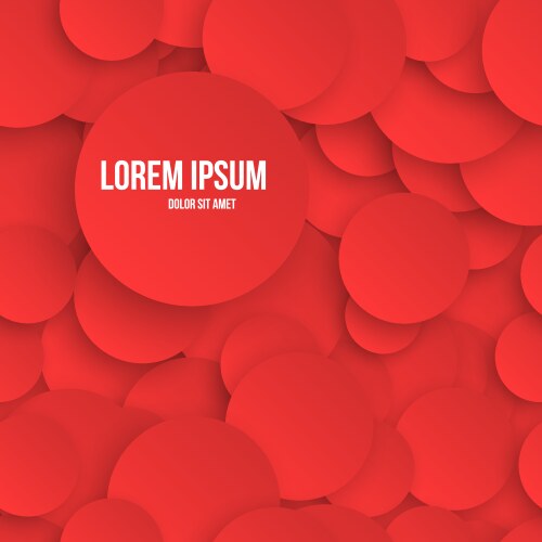 Seamless Abstract Circle Pattern Background Vector Image