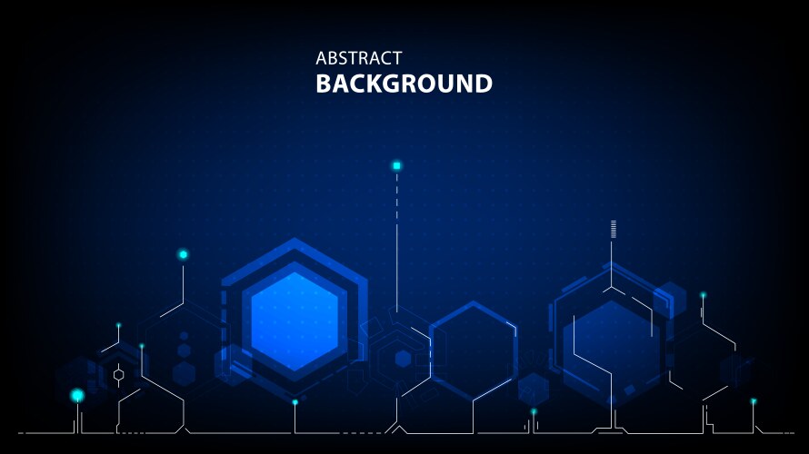 Abstract technology futuristic background Vector Image