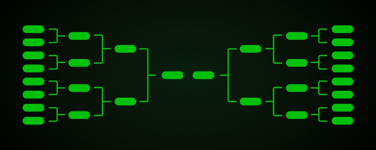 Tournament Bracket Template Vector Images (over 680)
