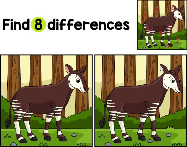 Okapi Vector Images (over 250)