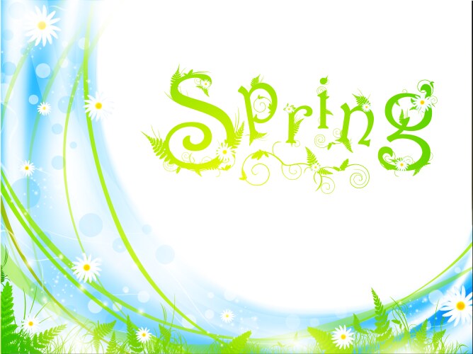 Spring Royalty Free Vector Image - VectorStock