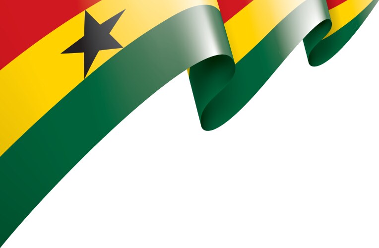 Ghana Flag Ribbon Vector Images (over 490)