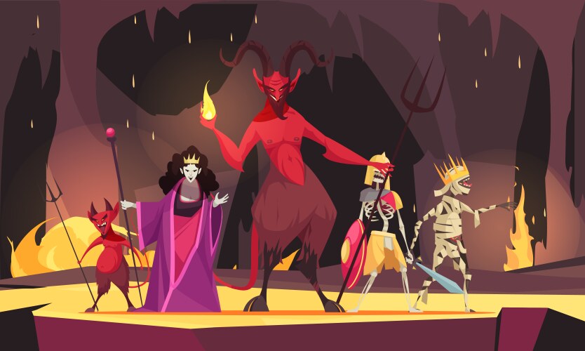 Hell Vector Images & Graphics for Commercial Use | VectorStock