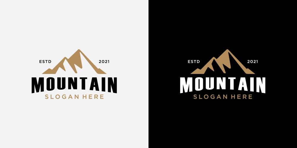 Gold Mountain Logo Vector Images (over 1,600)
