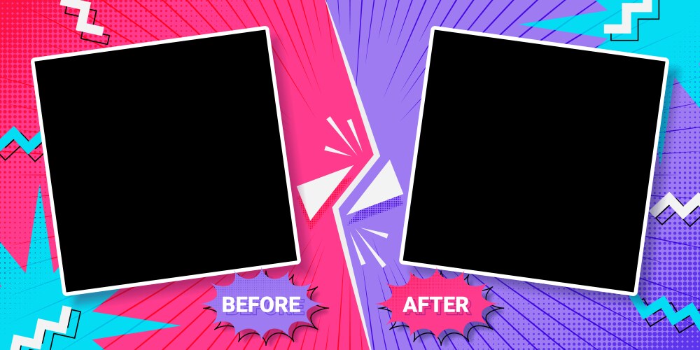 Before and After Template Vector Images (over 360)