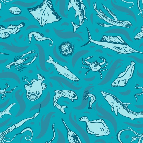 Tropical Fish Pattern Vector Images (over 12,000)